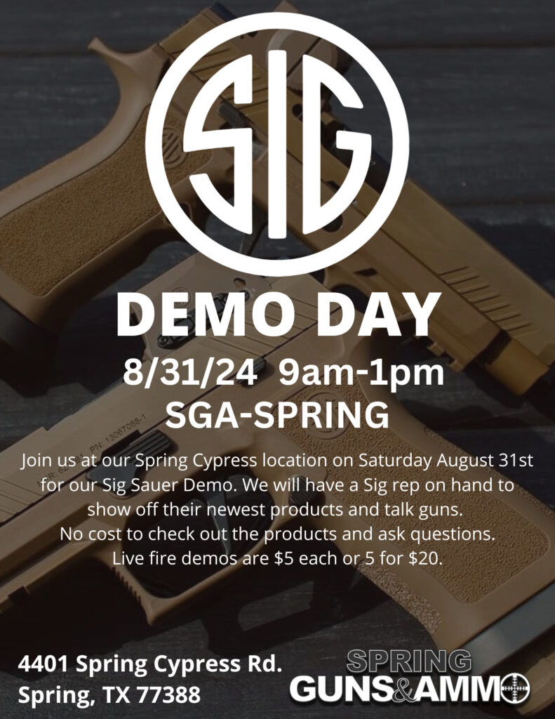 Promotions - Spring Guns & Ammo